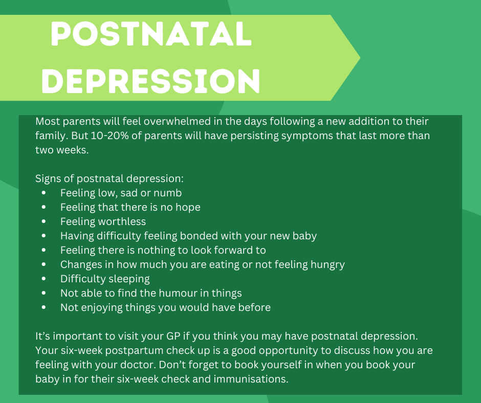 Postnatal Depression Northern Midlands Medical Services