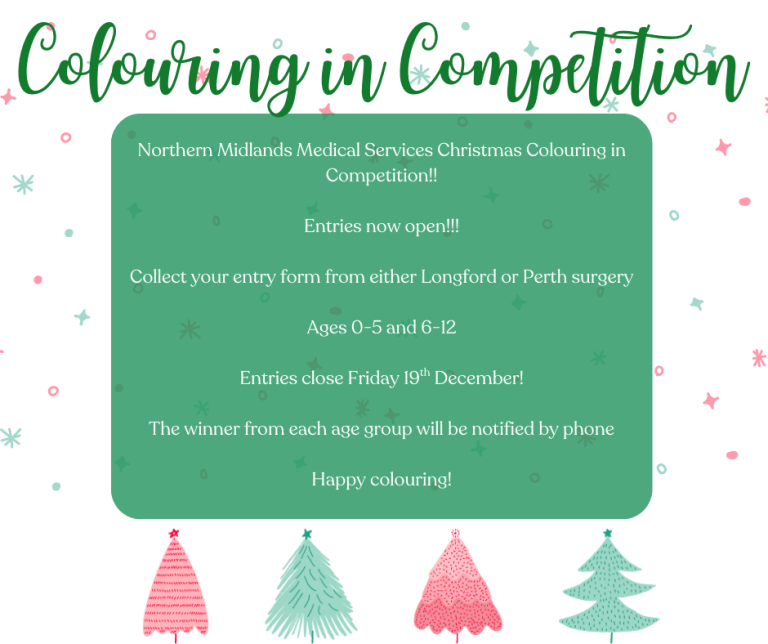 Christmas Colouring in Competition!! - Northern Midlands Medical Services